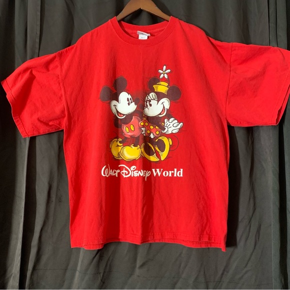 Disney | Shirts | Vintage Mickey Minnie Walt Disney World Tshirt | Poshmark